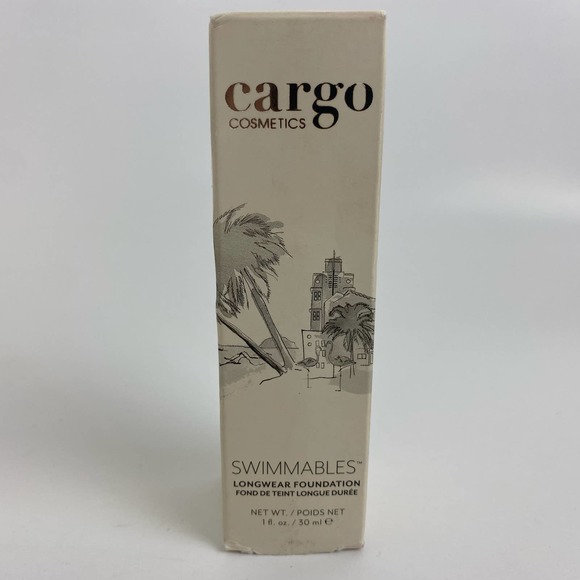 Cargo | Makeup | Cargo Cosmetics Swimmables Longwear Foundation Sf7 0fl ...